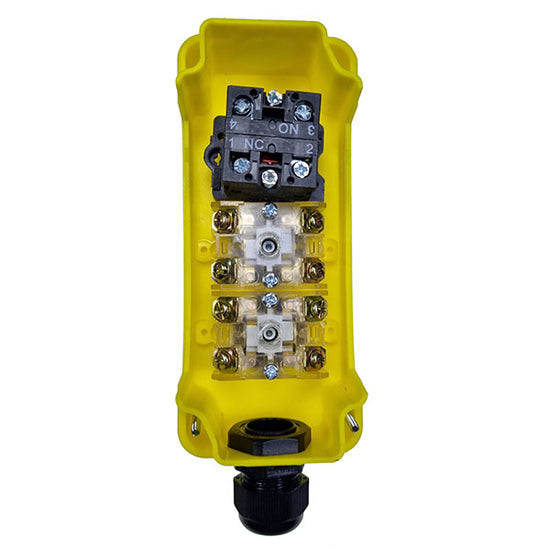 Yellow Tail Lift Control Box for Industrial Use