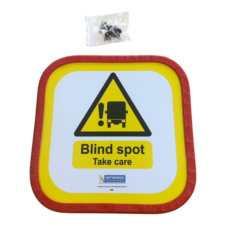BlindSpotSign™ Durable Rear Blind Spot Warning Signs – Nationwide ...