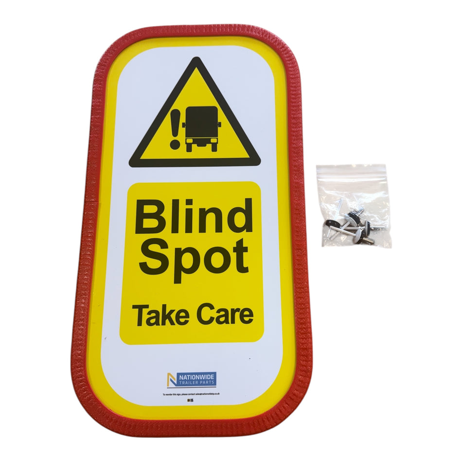 BlindSpotSign™ Durable Rear Blind Spot Warning Signs – Nationwide ...