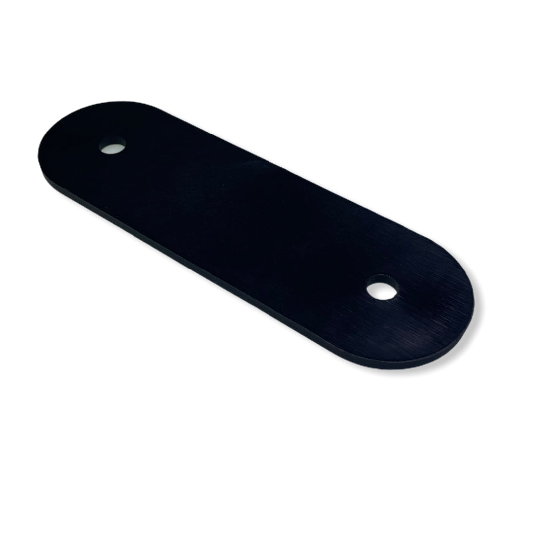 Black Plastic Back Plate